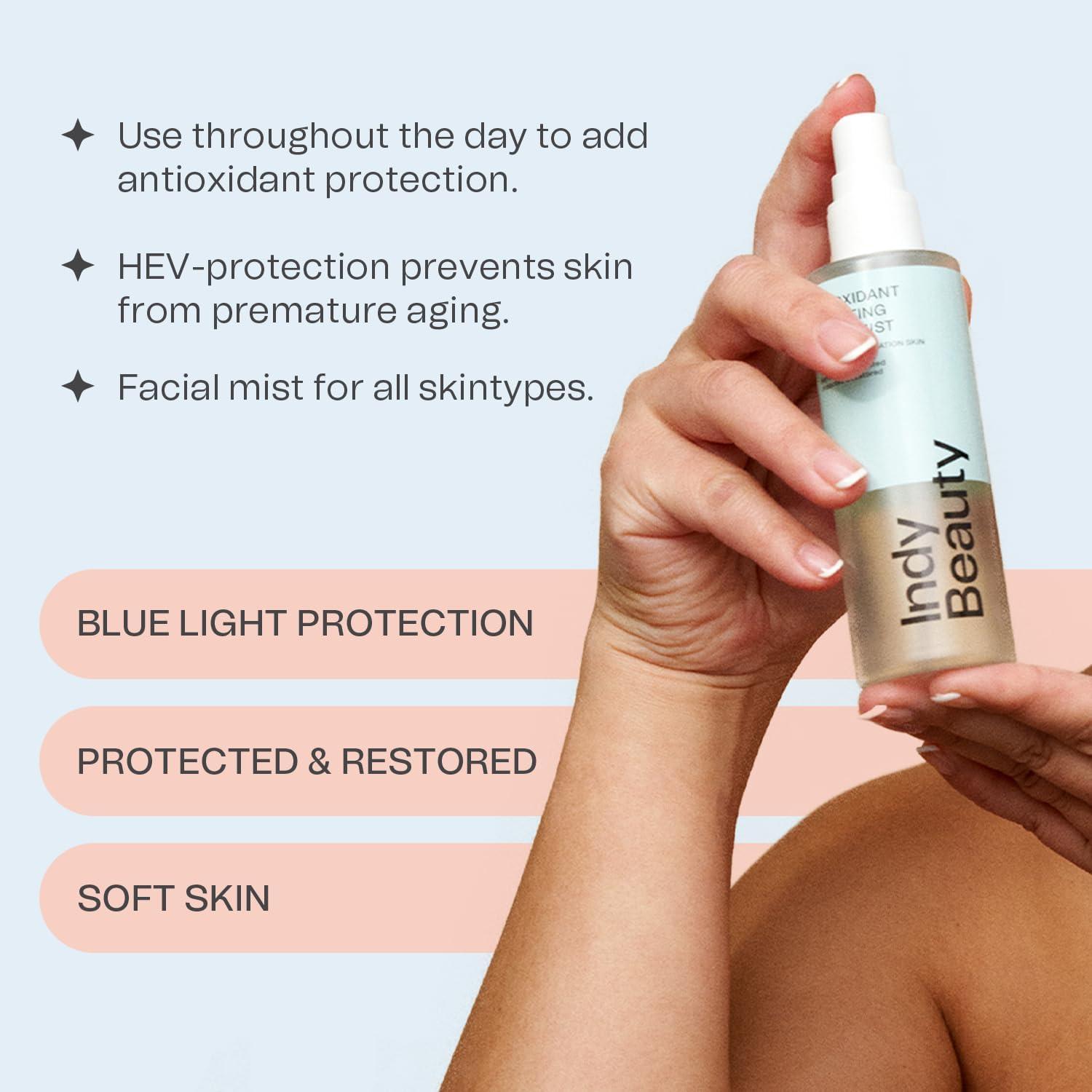 Antioxidant Hydrating Face Mist with Hyaluronic Acid & Vitamin C ...