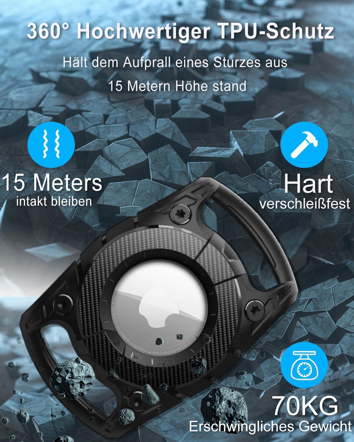 OneOnta Waterproof Airtag Case for Dogs - Durable Airtag Dog Collar ...