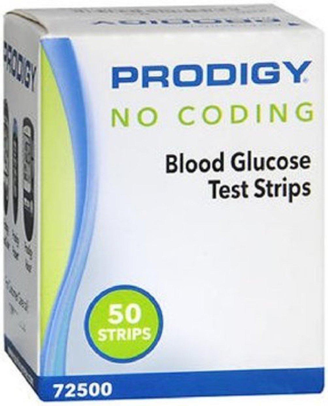 Prodigy No Coding Test Strip (50 Count) - OP72500BX | Buy Online | Buy ...