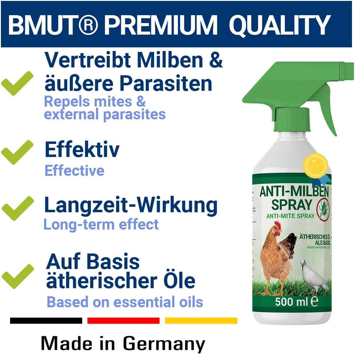 500ml Mite Spray for Chickens Poultry & Birds - Immediate & Long-Term ...