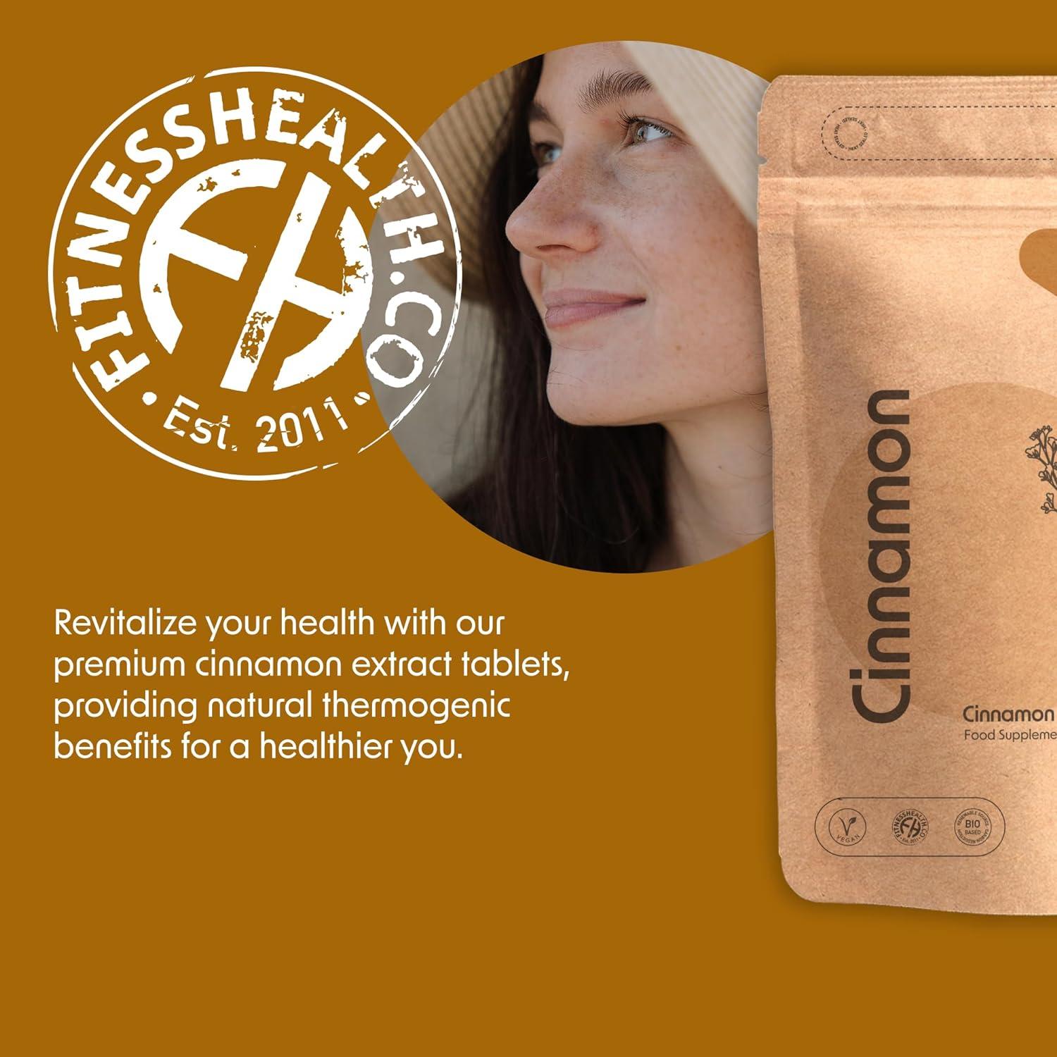 Fitness Health Cinnamon Extracts Tablets 3000MG - Cinnamon Bark ...