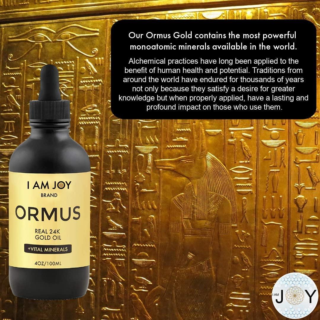 I Am Joy Ormus Gold Oil Monoatomic - Pineal Gland Decalcification, DNA Repair, Manifestation ...