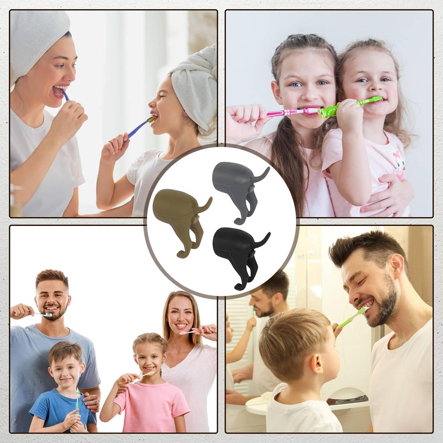 GROVL Pooping Dog Butt Toothpaste Topper 3 PCS Cartoon Dog Butt ...