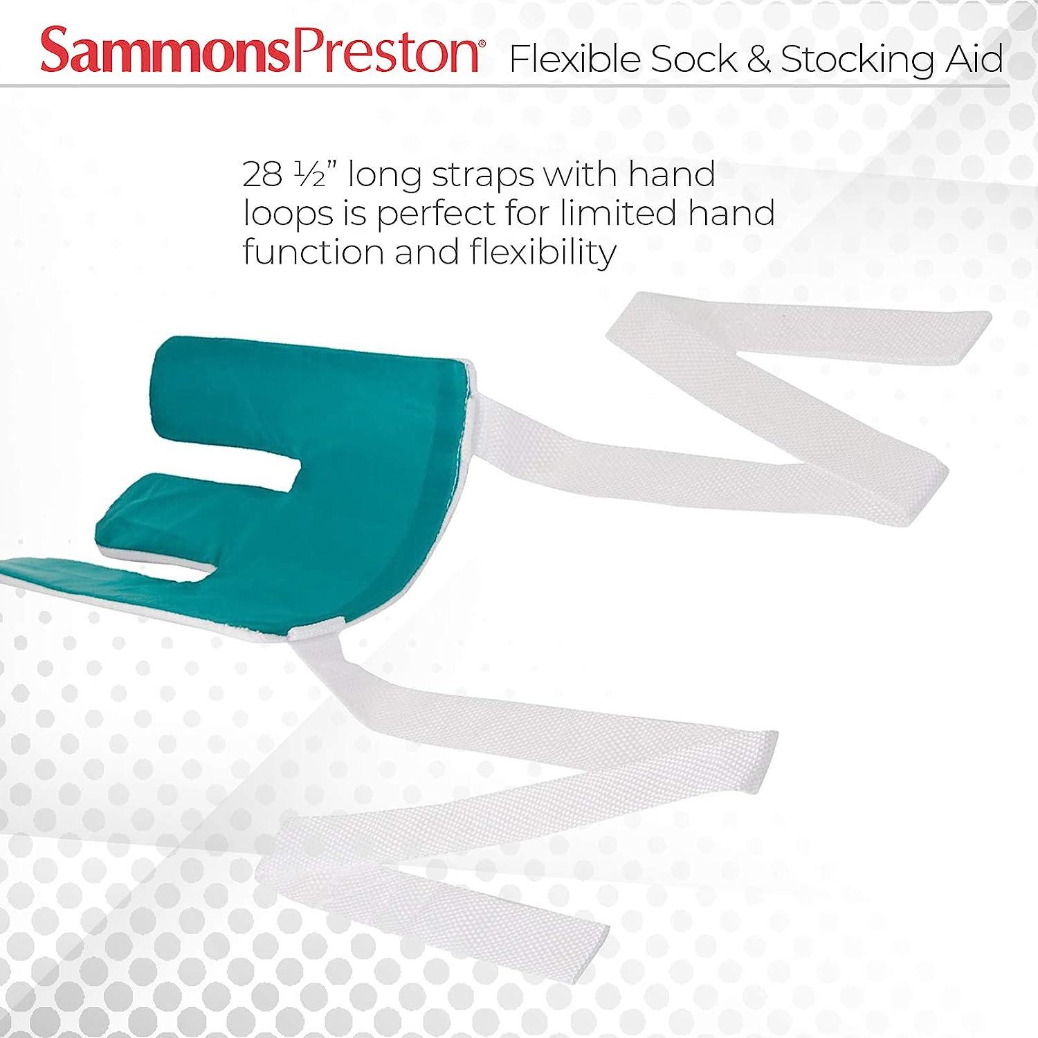 Sammons Preston Flexible Sock & Stocking Aid - Dressing Assist for ...