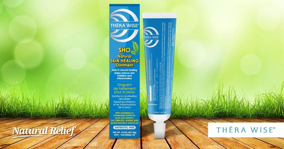 Thera Wise Natural Wound Care Ointment for Minor Cuts, Scrapes, Rashes ...