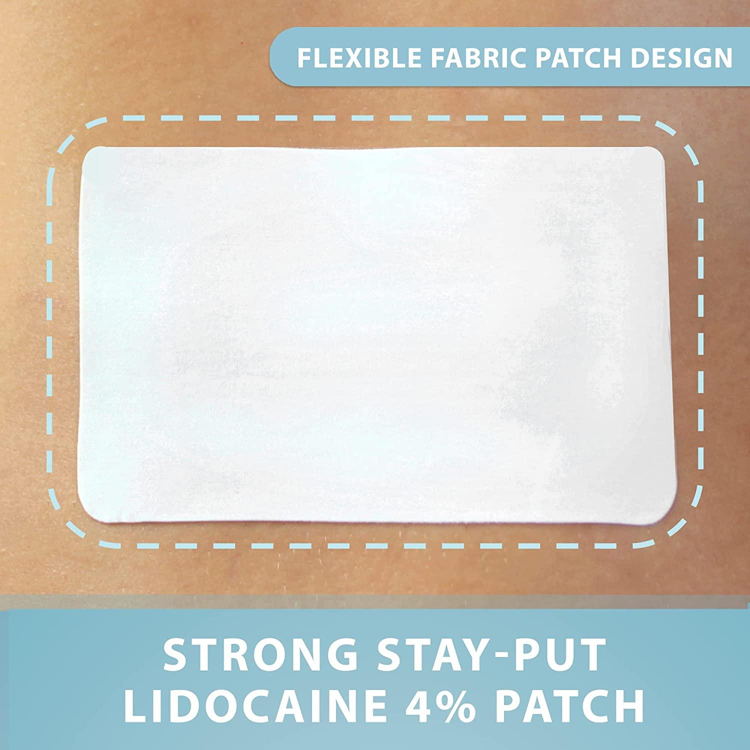 Curist Lidocaine Patches - Maximum Strength Topical Pain Relief for ...