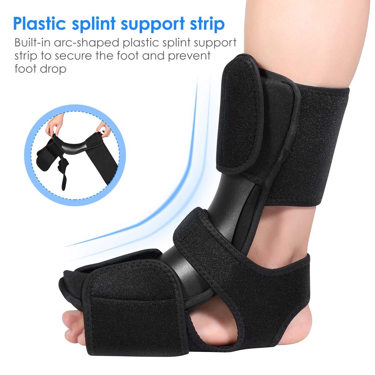 Healifty Plantar Fasciitis Night Splint - Adjustable Foot Support Brace ...