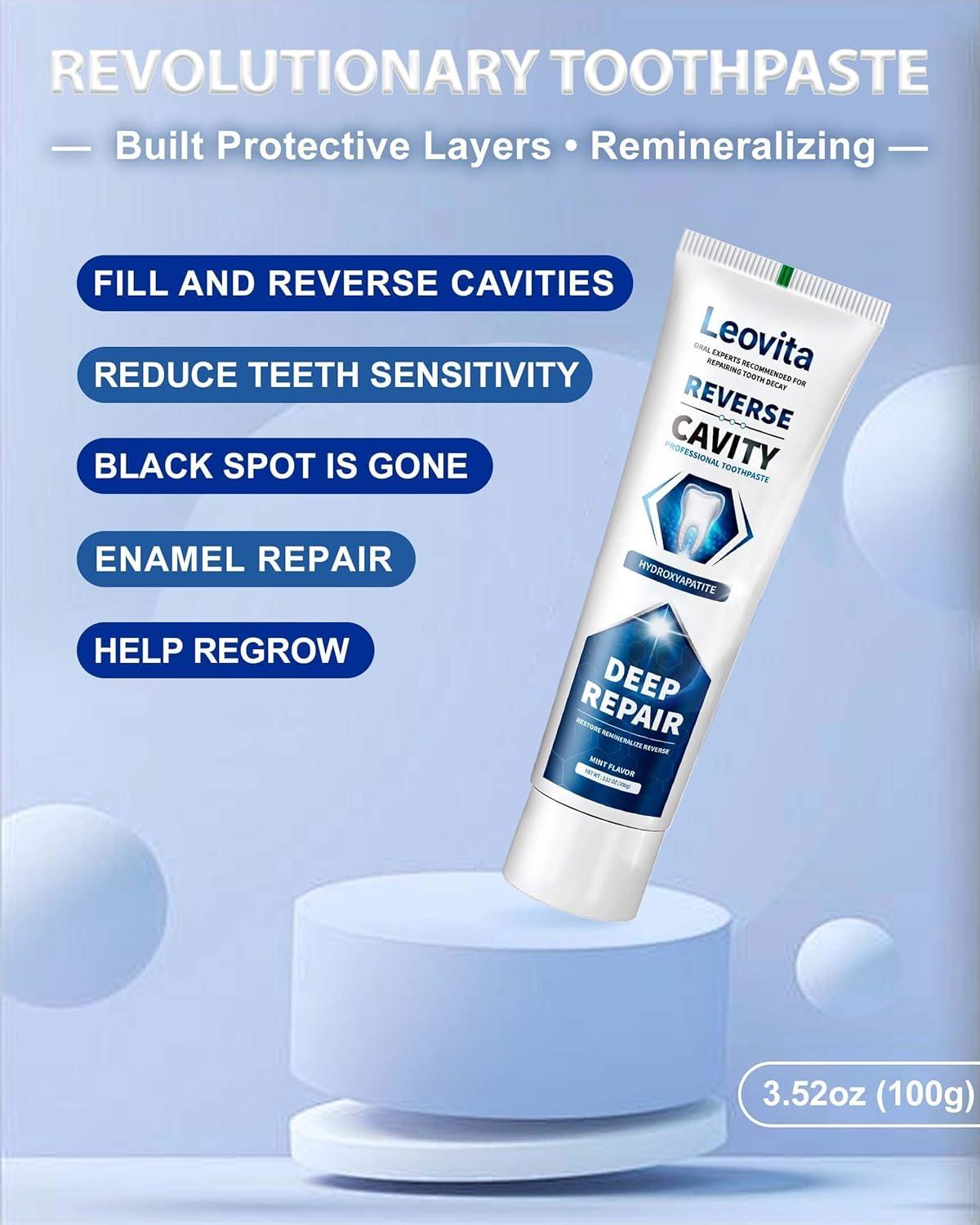 Hydroxyapatite Toothpaste for Cavity Repair | Remineralizing & Enamel ...