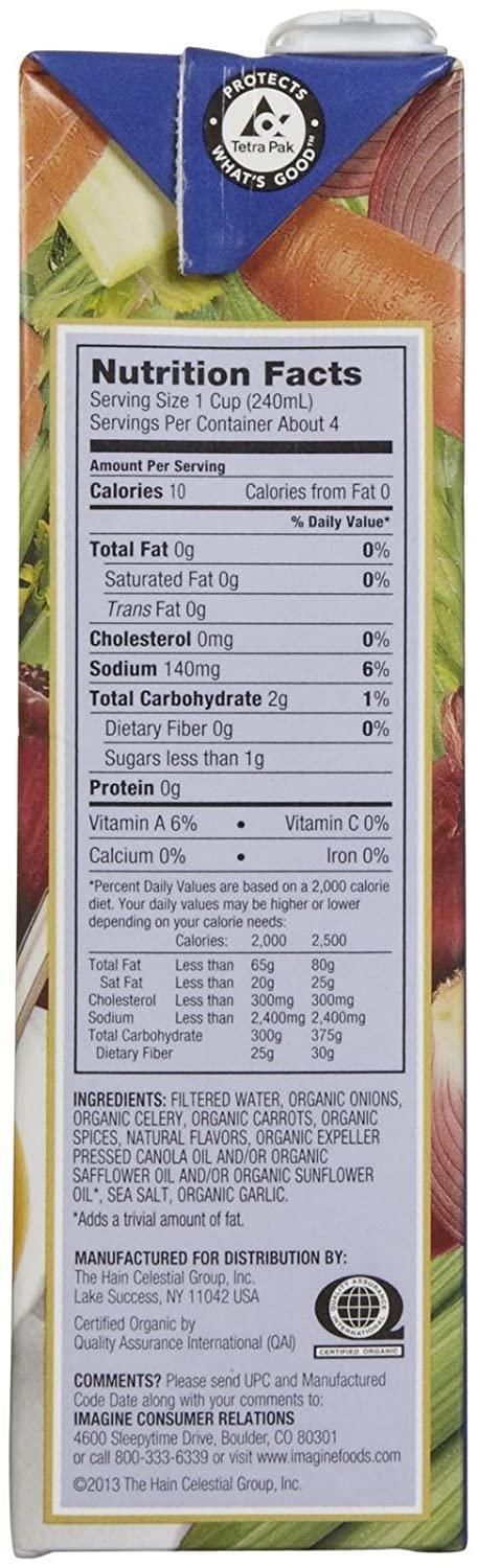 Imagine Organic No Chicken Broth - Low Sodium, 32 oz | Healthy & Delicious