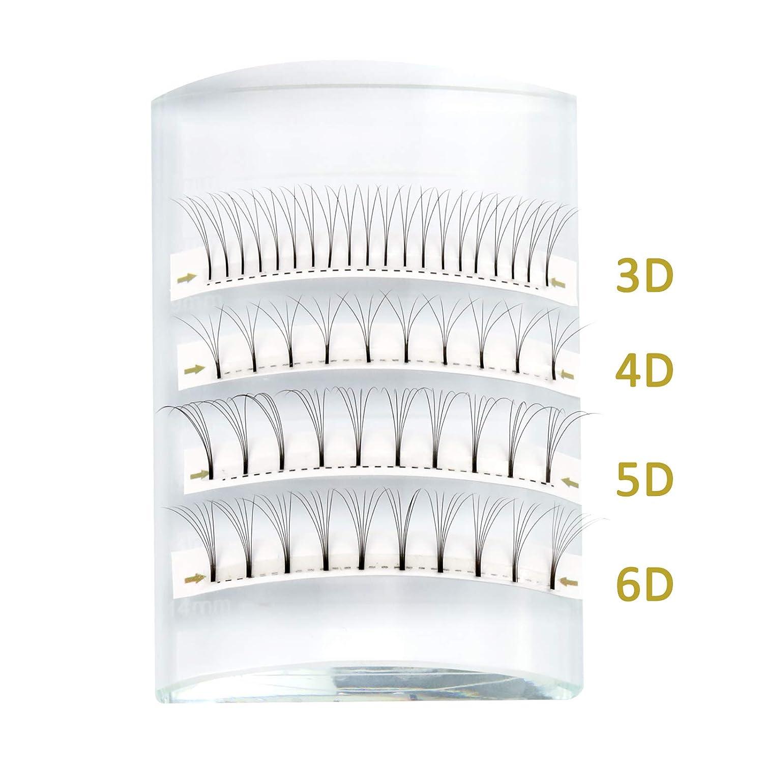 Obeyalash 3D-0.07C 10mm Pre Fanned Volume Lash Extensions - Long Stem ...