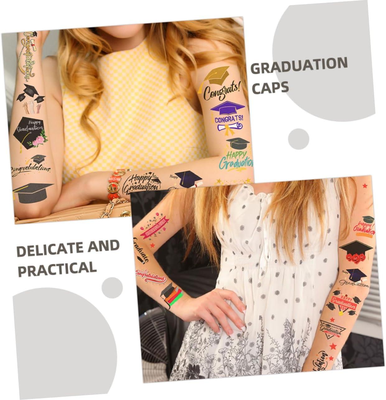 6 Sheets Graduation Season Stickers Graduation Stickers Graduation Body ...