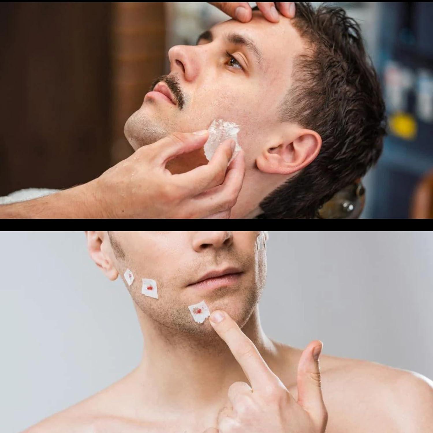 Alum Block 100g - Wet Shave Bloc Blood Stopper & Antiseptic Aftershave ...