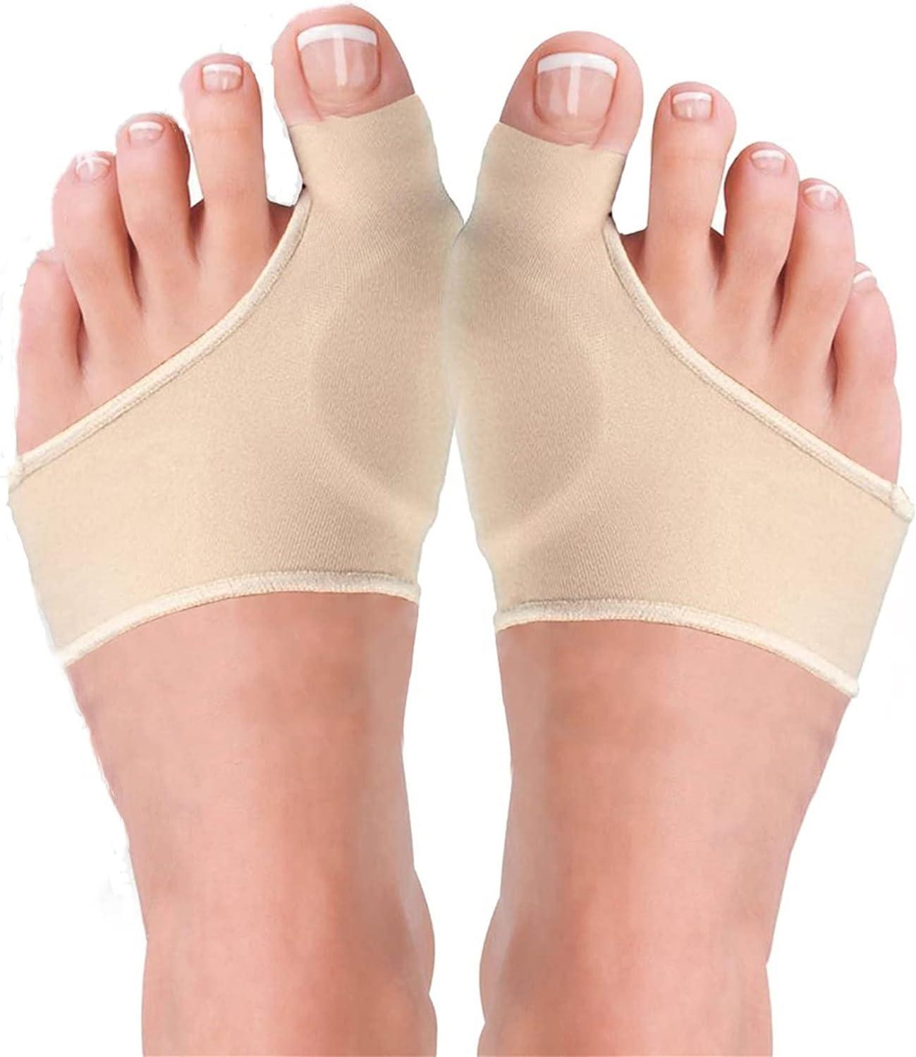 Hallux Valgus Toe Spreader Set - Silicone Toe Brace & Correction Splint ...