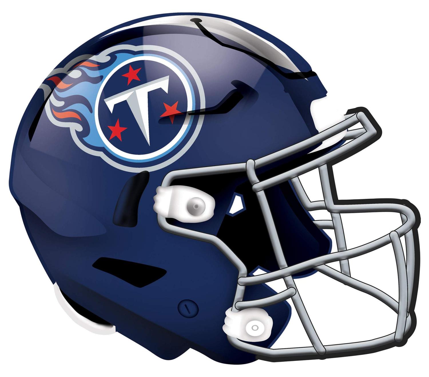 Tennessee Titans 12 Authentic Team Color Helmet - Official NFL ...