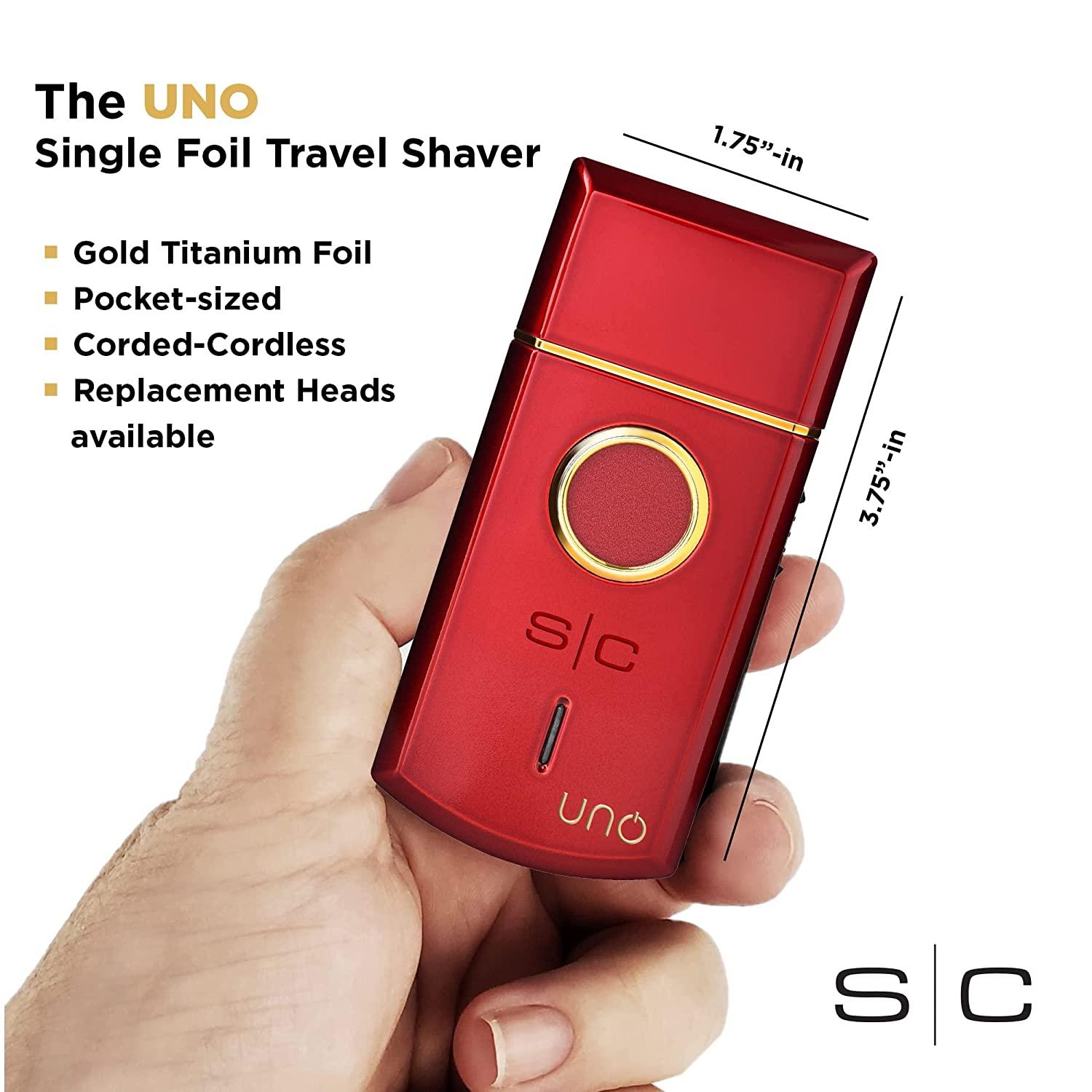 StyleCraft Uno Shaver Collection: Red Shaver - Premium Grooming ...