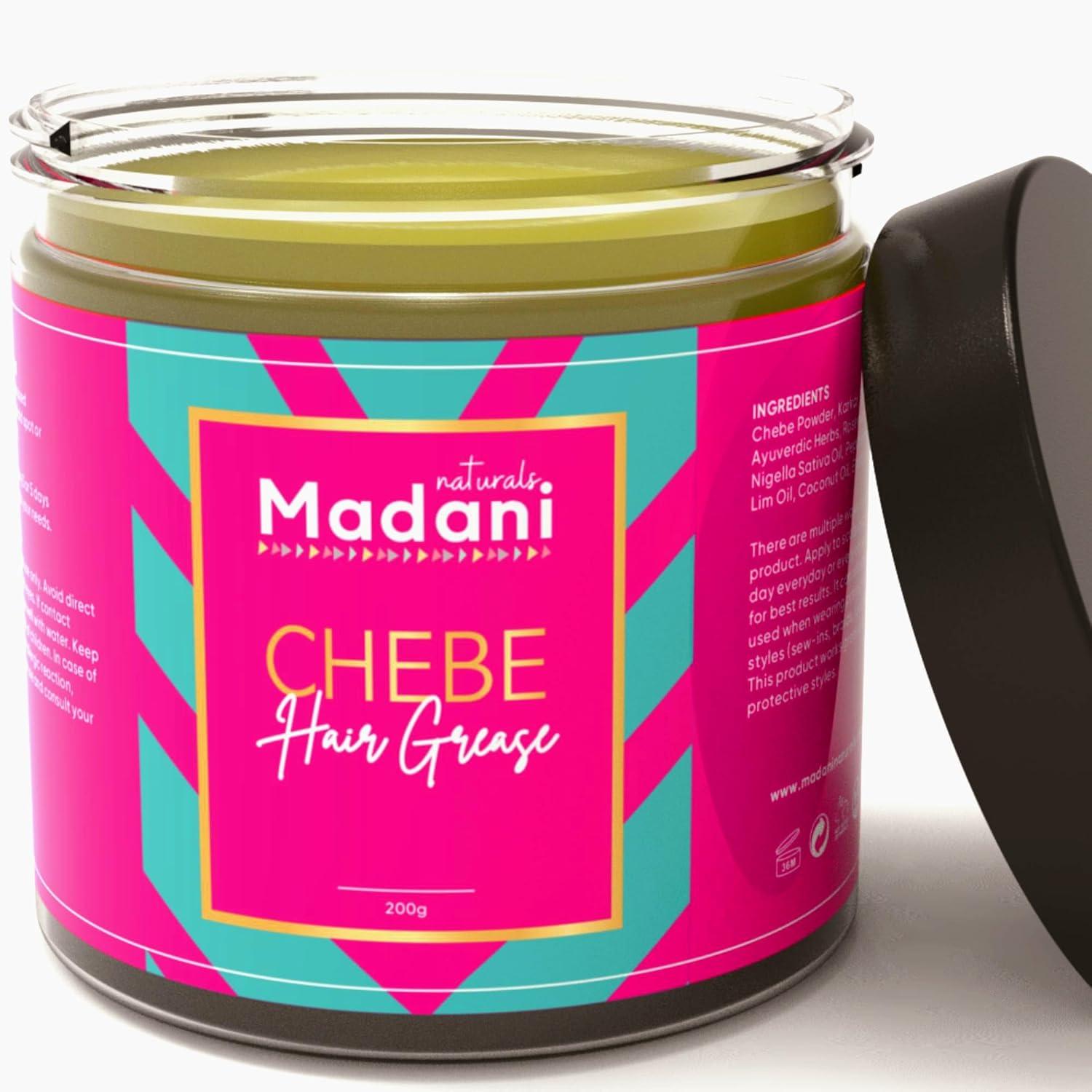 Chebe Hair Growth Grease with Rosemary Oil | Vegan Hair Regrowth Butter ...