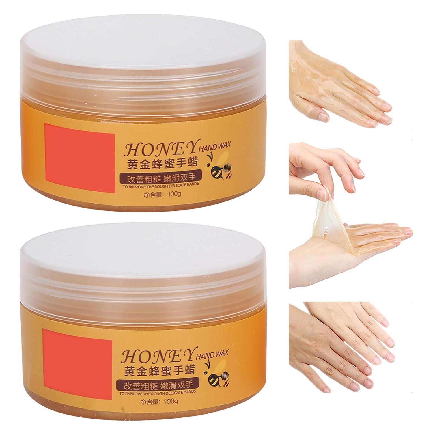 Hand Care Mask 2 Honey Handwax Peeling Masks for Brightening ...