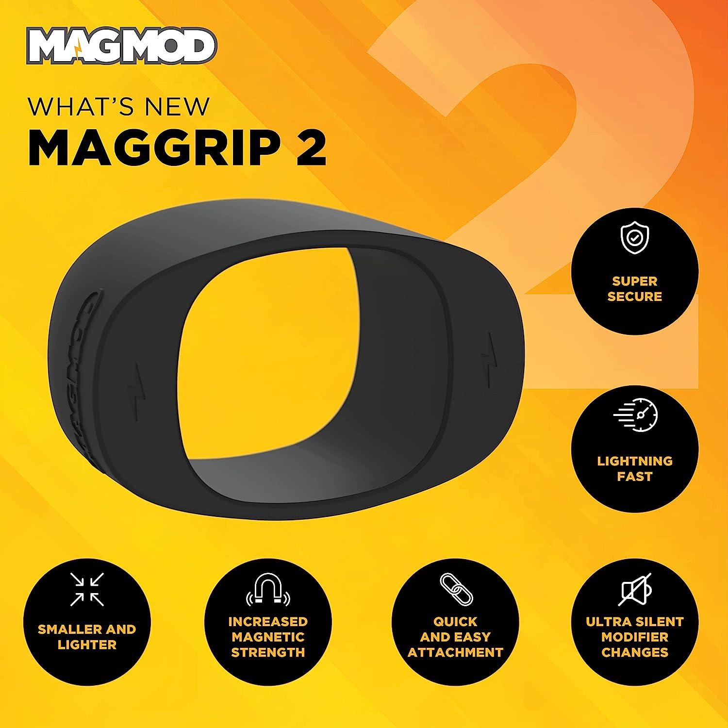 MagMod MagGrip 2 | Magnetic Light Diffuser Attachment & Speedlite Mount ...