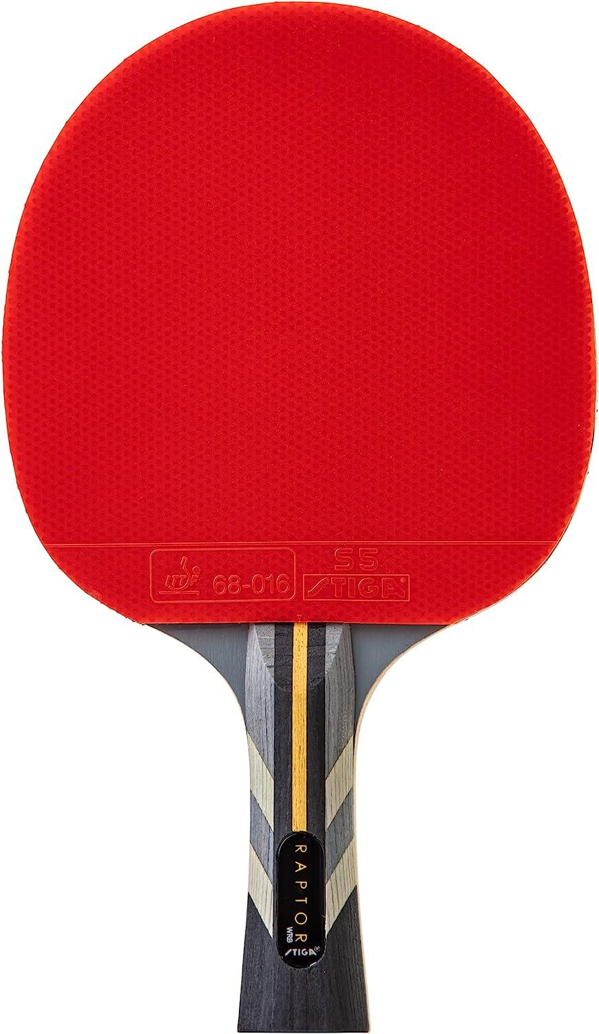 STIGA Raptor Table Tennis Racket - Tournament Level Ping Pong Paddle ...