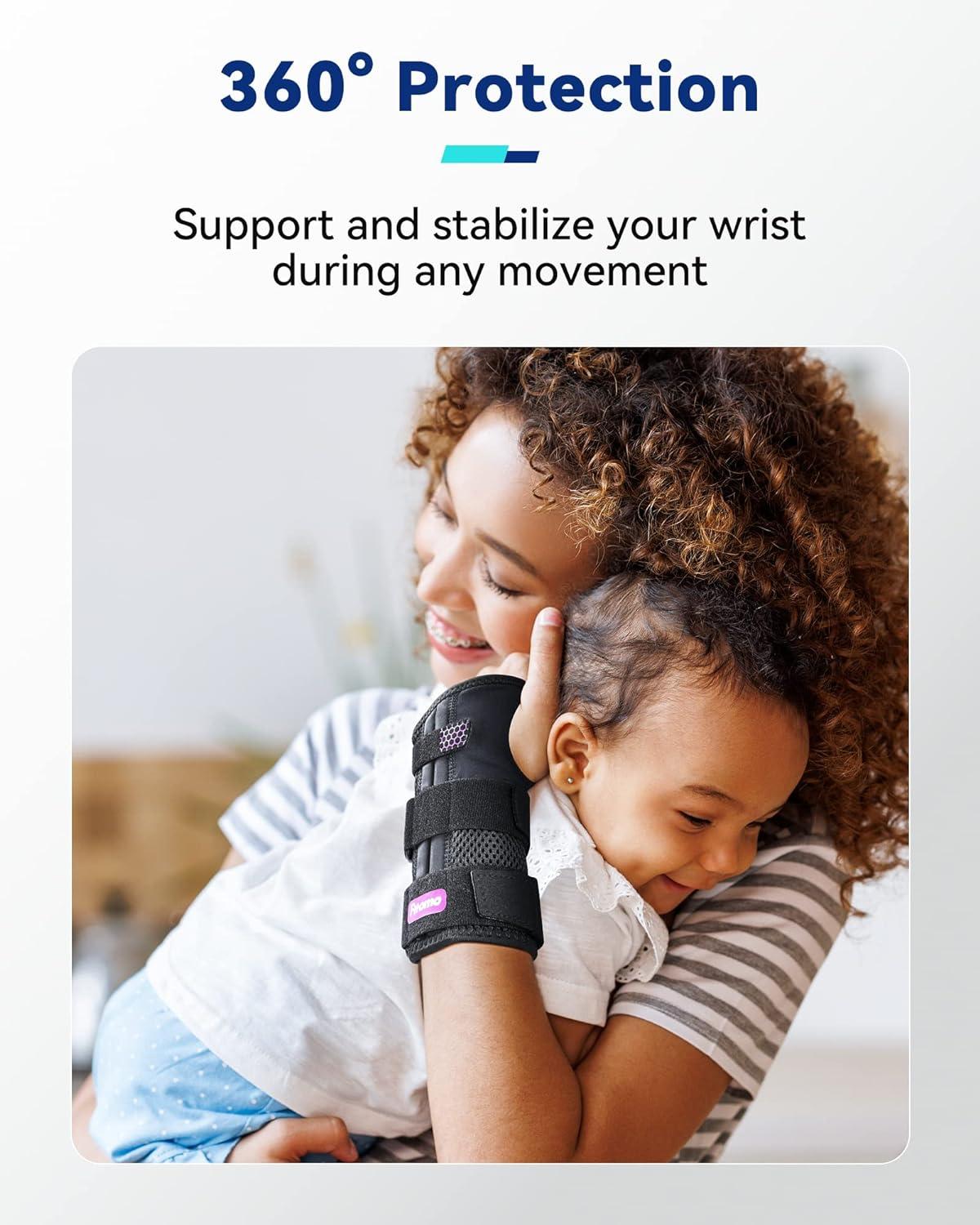 Fitomo Wrist Support with Metal Splints for Carpal Tunnel - Right Hand ...