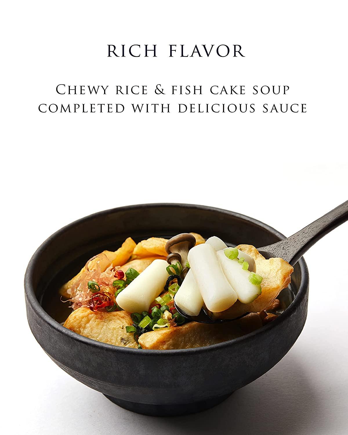 Samjin Amook Fishcake Soup (8 Packs / 36 oz) - High Protein Korean Cup ...