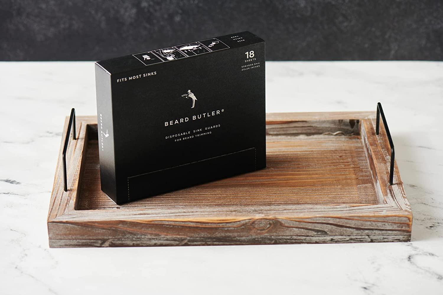 Beard Butler Disposable Sink Sheets (18-Pack) - Luxury Beard Hair ...