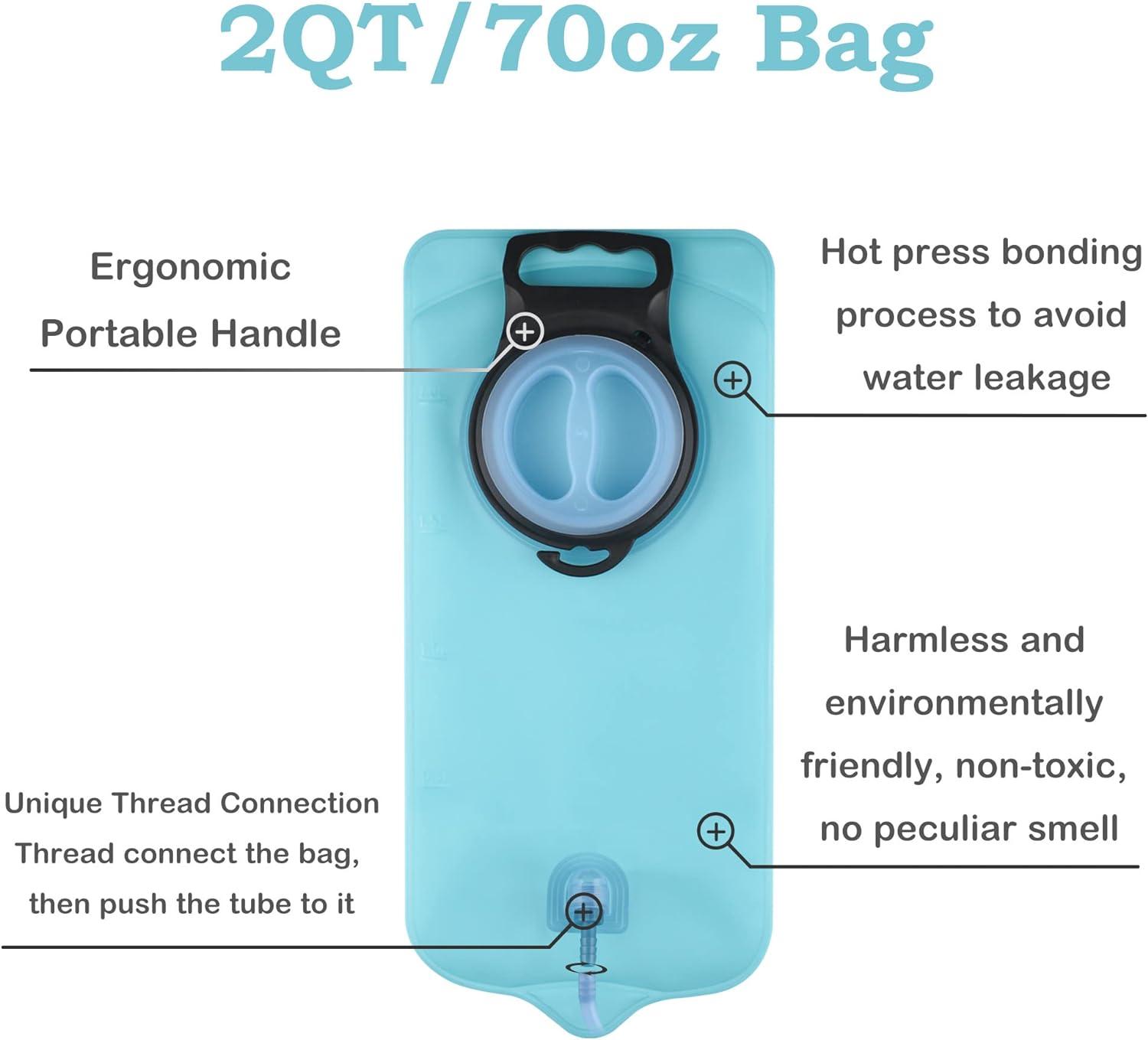 Topquafocus Portable Enema Bag Set - New Design Reusable Douche Bags ...