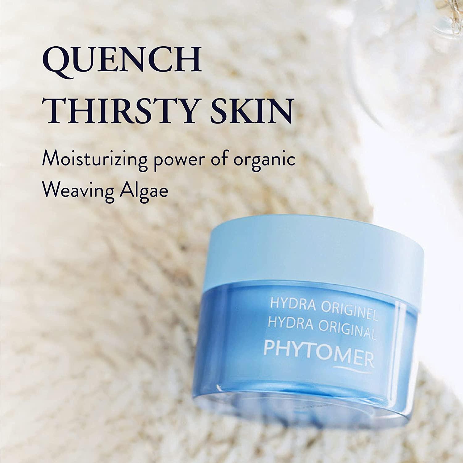 PHYTOMER Hydra Original Thirst-Relief Melting Cream | Hydrating Face Moisturizer for Dry Skin ...