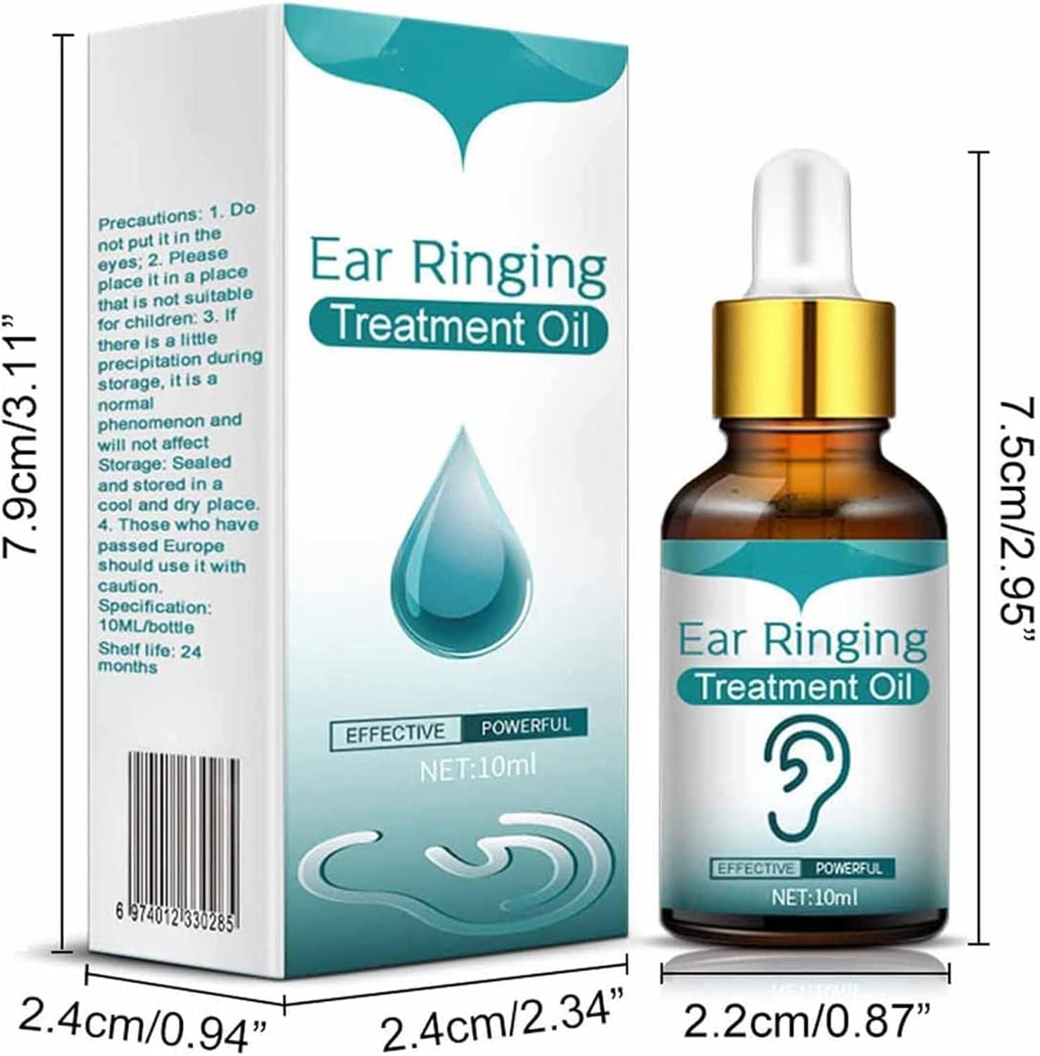 YOOUS Herbal Tinnitus Ear Drops 10ml - Organic Ear Oil for Ear Ringing ...