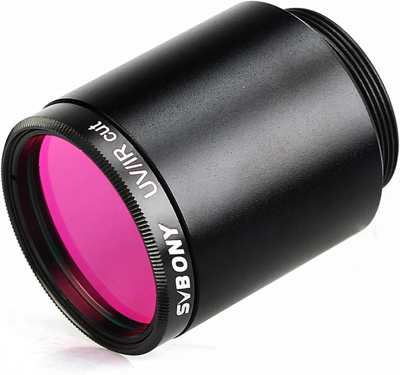 SVBONY 1.25 UV IR Cut Filter for Telescope Optics & CCD Camera + C ...