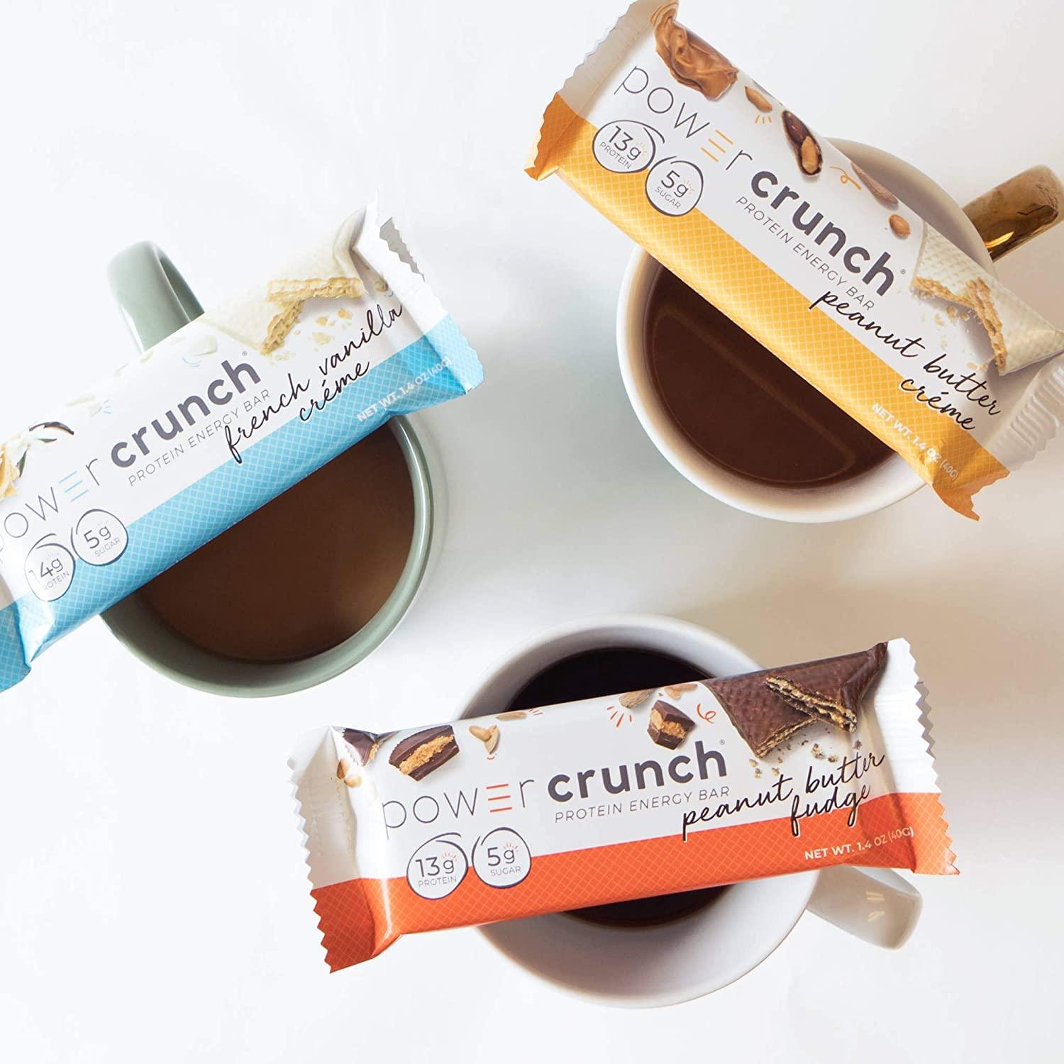 Power Crunch Variety Pack - 14 Delicious Flavors | High Protein Energy ...