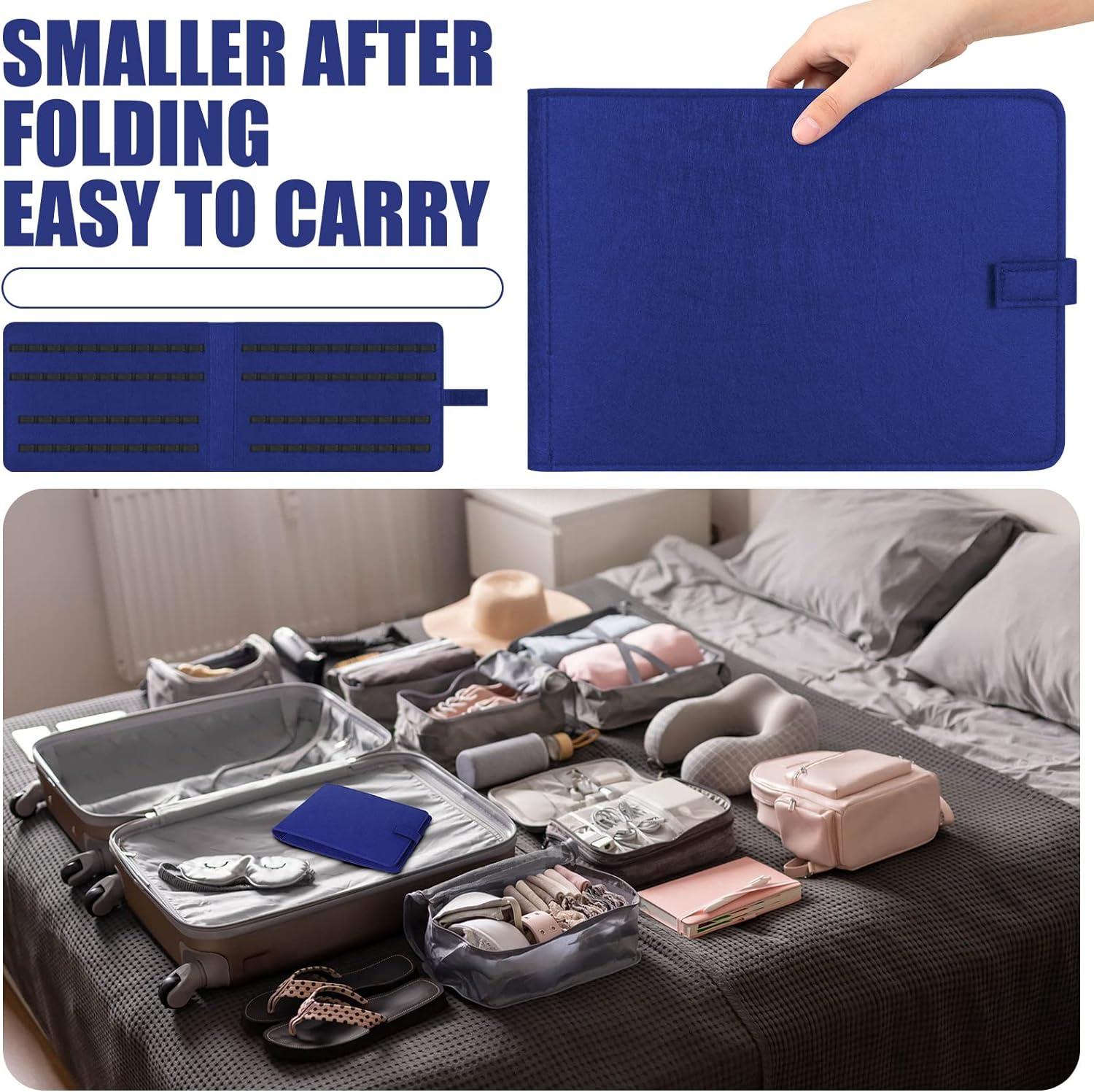 2 Pack Foldable Homeopathy Organizer Storage Case - Black and Blue ...