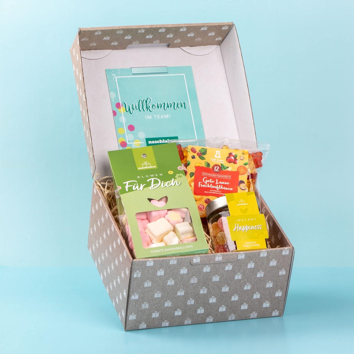 Naschlabor Onboarding Gift Box | Perfect Welcome Gift for New Employees ...