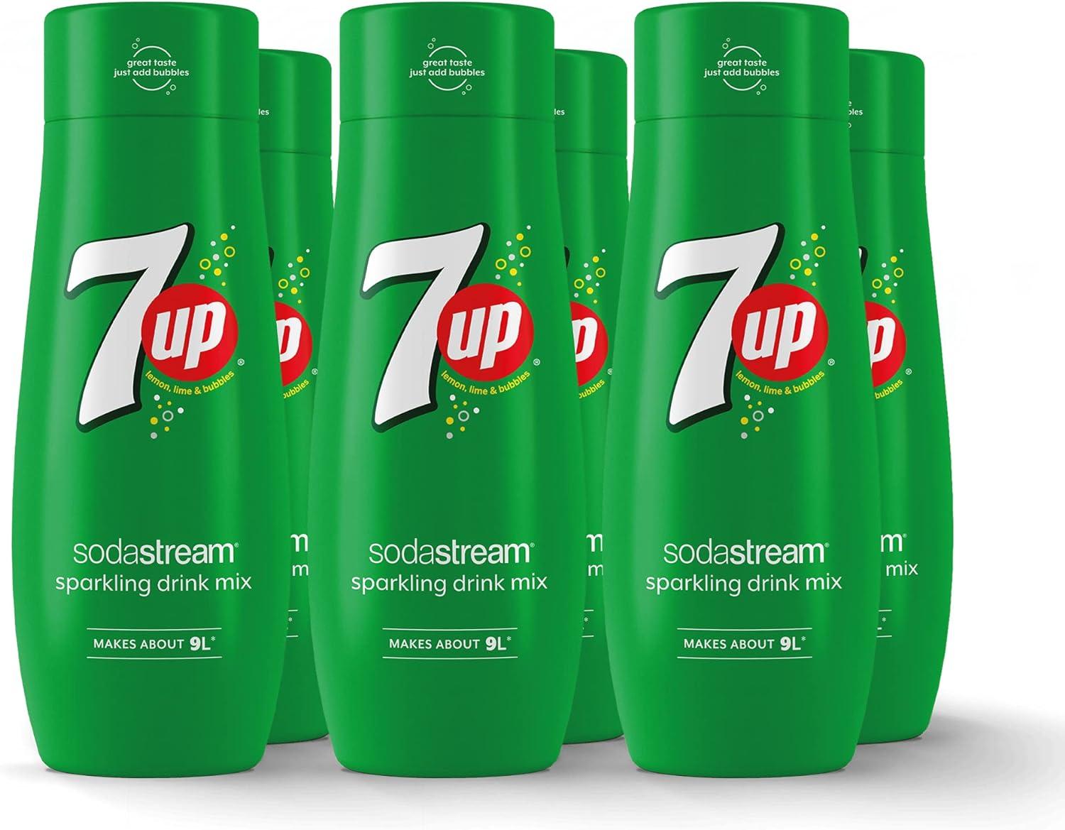SodaStream 7UP Makes Up to 54 Litres 6 x 440 ml Multipack & Pepsi MAX ...