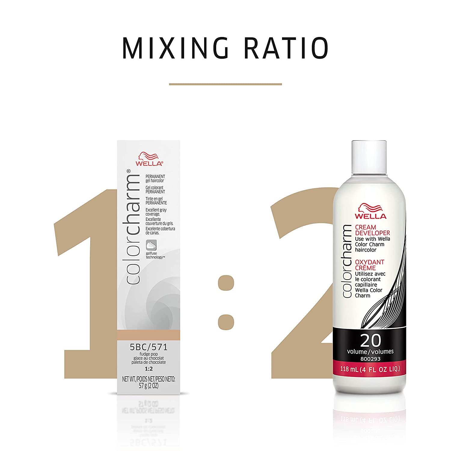 WELLA Color Charm 40 Volume Hair Developer for Long Lasting Hair ...