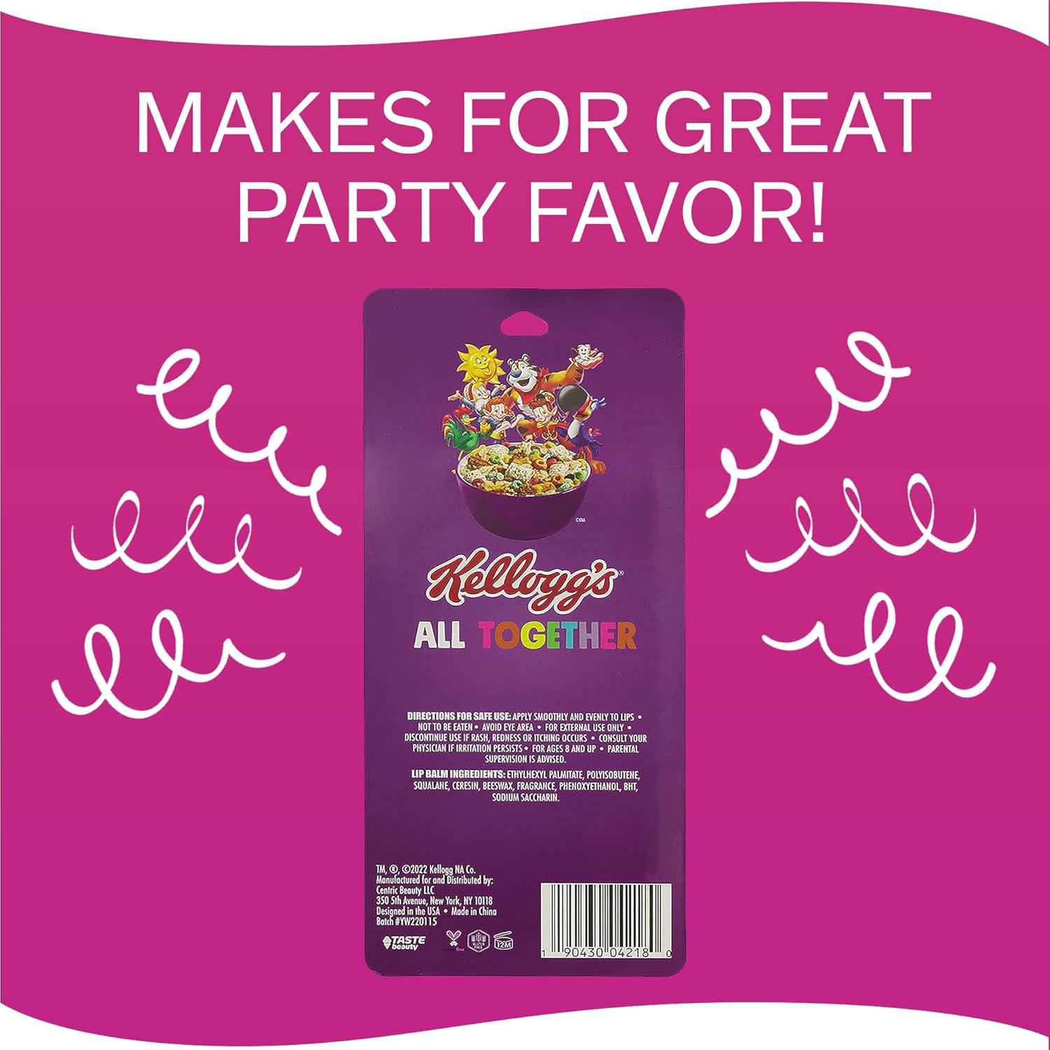 Shop Taste Beauty KELLOGGS Breakfast Pack Lip Balms - 8-Pack Cereal ...