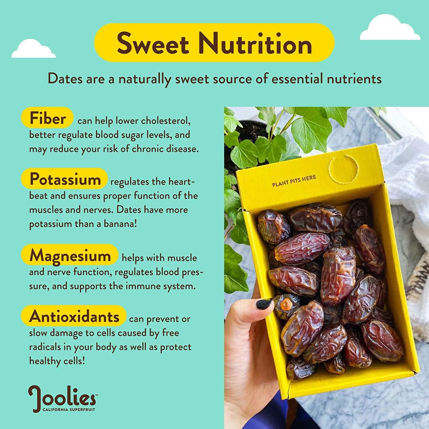 Joolies Organic Whole Medjool Dates 14oz 2-Pack | Fresh California ...