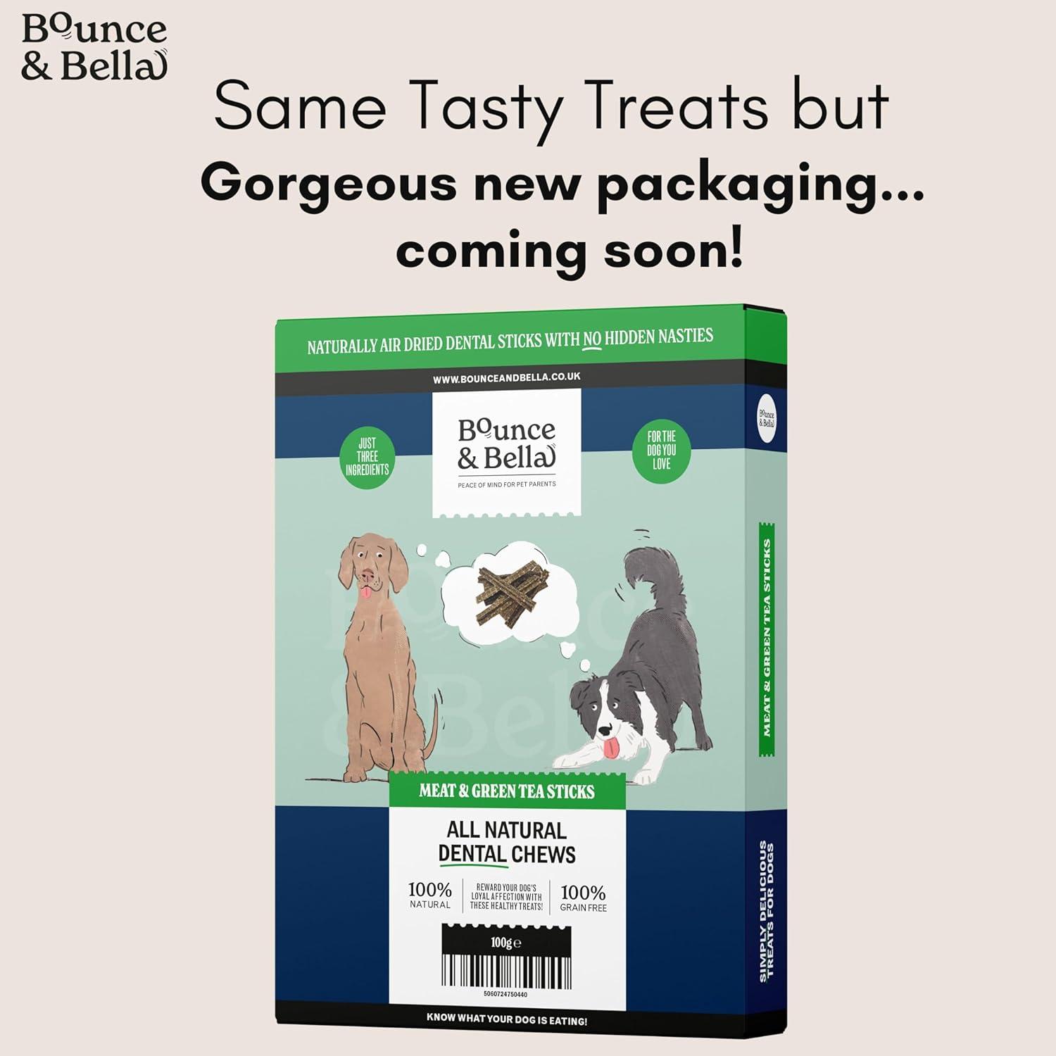 Bounce and Bella Chicken Beef Green Tea Dog Sticks | Natural Healthy ...