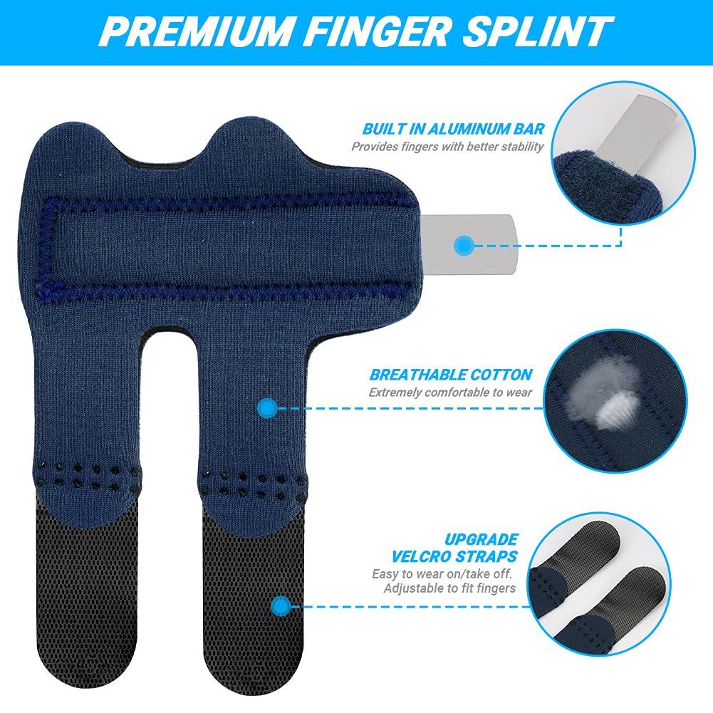 Echify Finger Rails - 2-Piece Finger Protection & Stabilizer Tape for ...