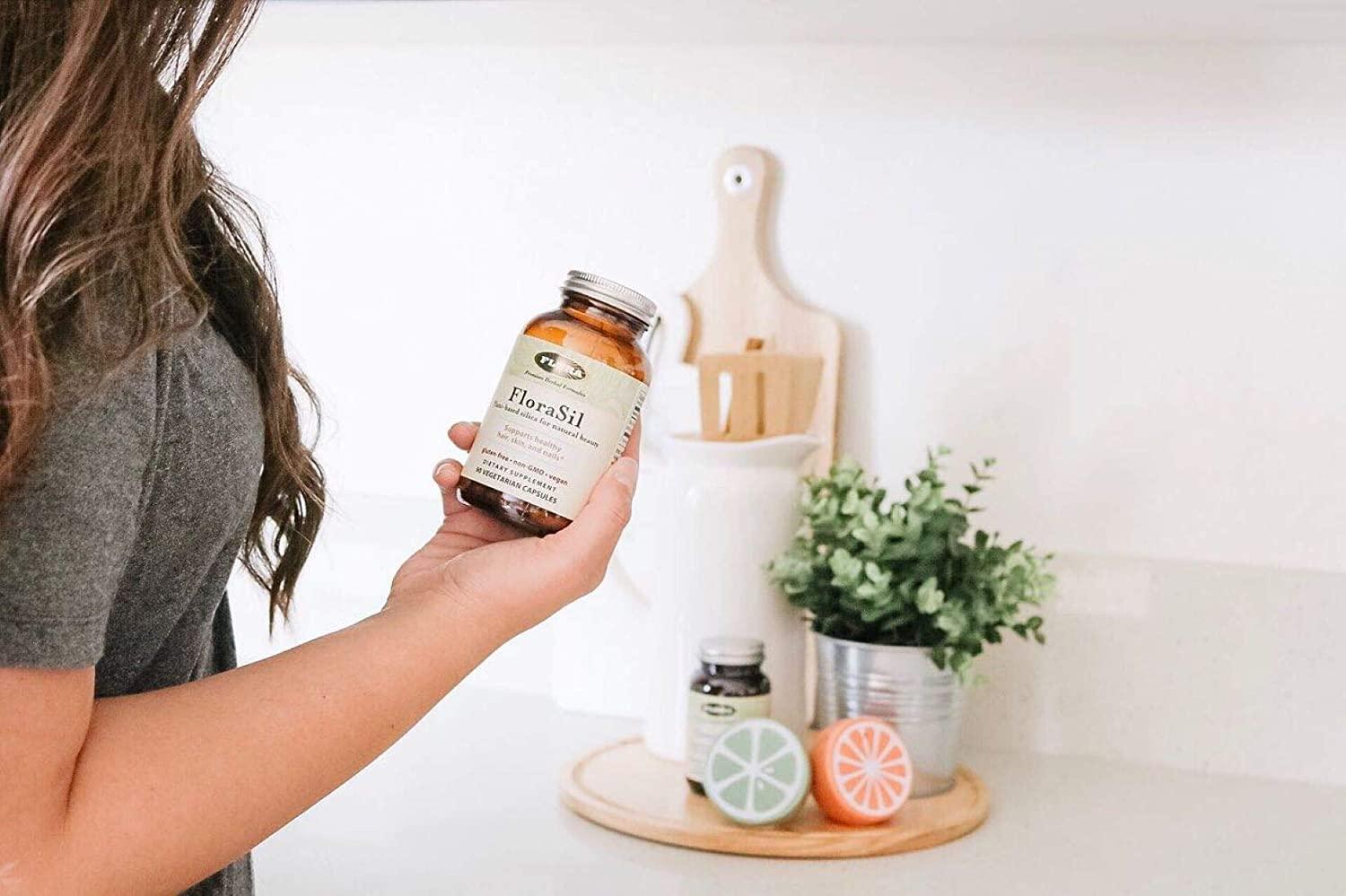 Flora FloraSil Plant-Based Silica for Natural Beauty | 90 Vegetarian ...