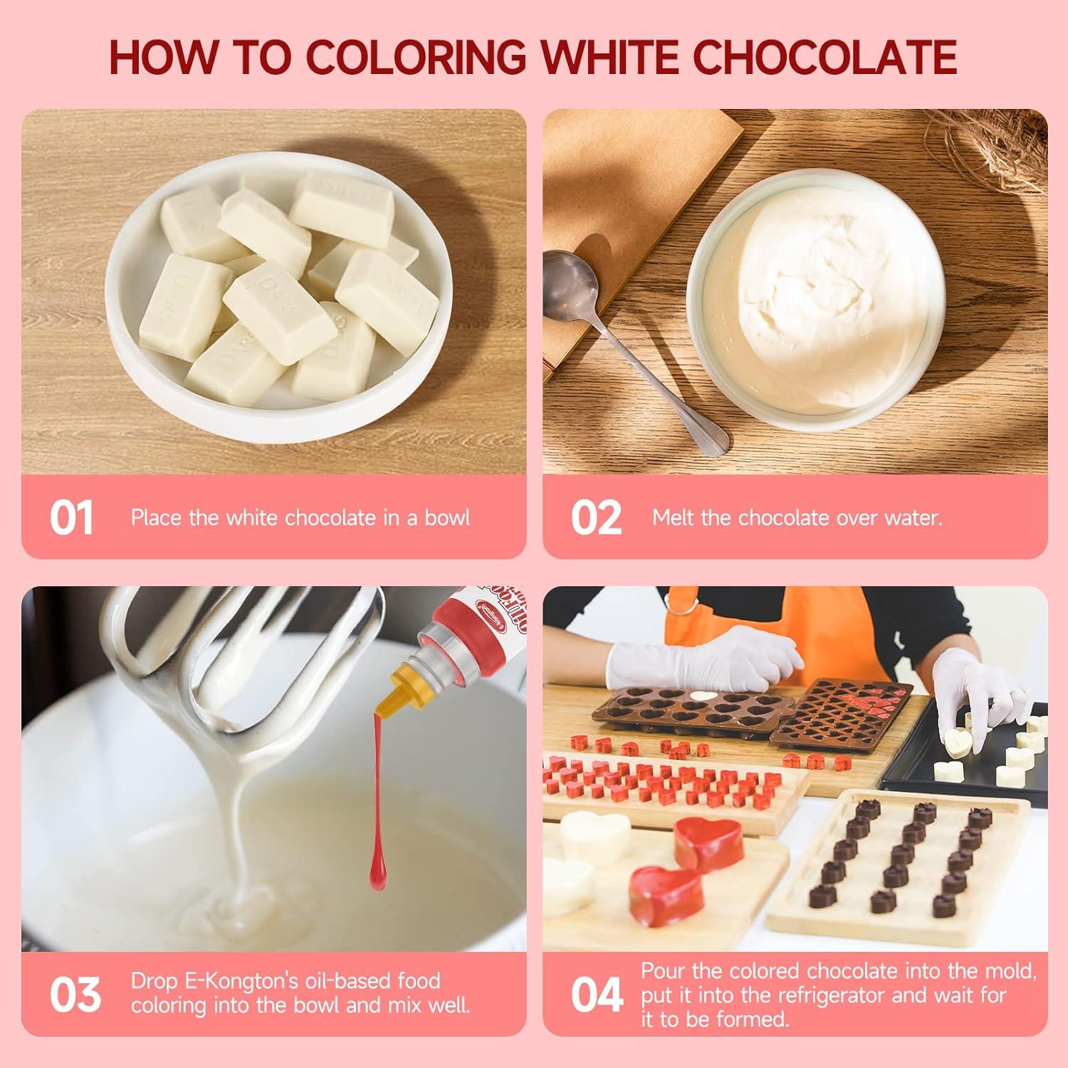 Oil Based Food Colouring: E-Kongton 14 Colours Oil Based Food Colouring ...