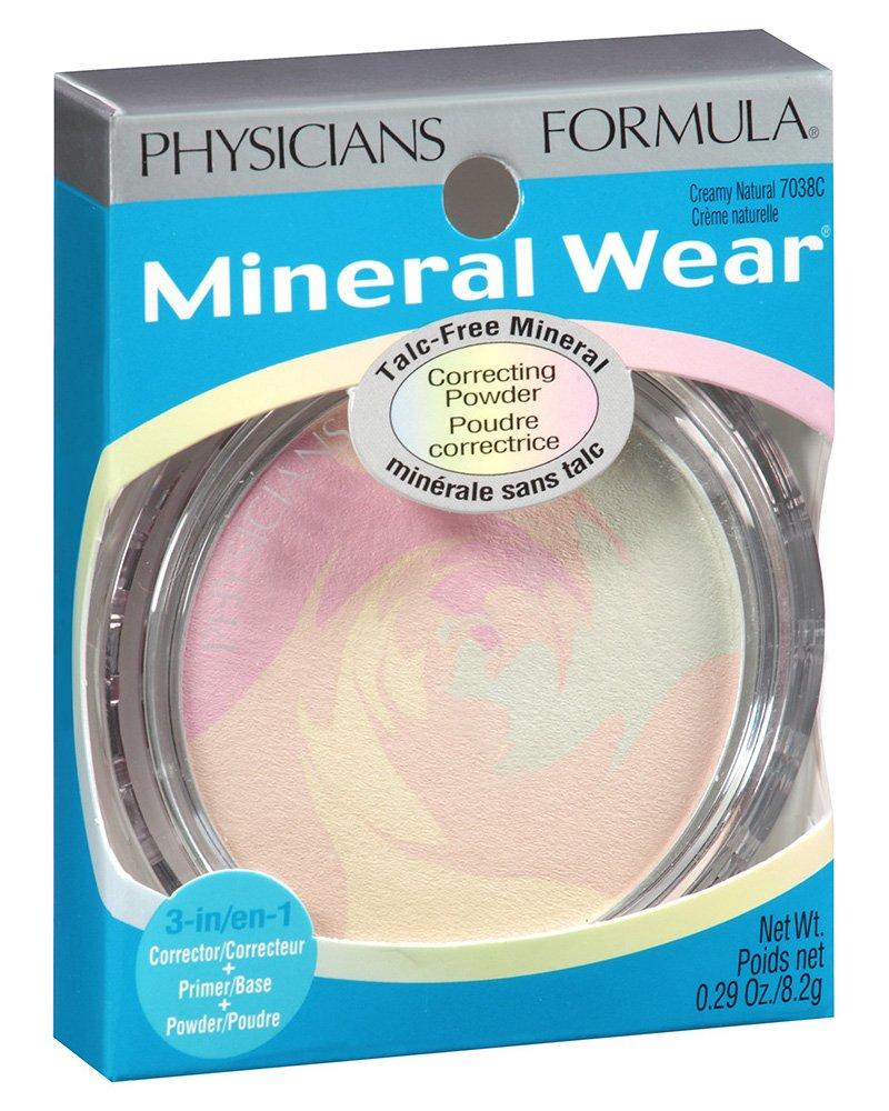 Physicians Formula Mineral Wear Talc-Free Correcting Powder Creamy ...