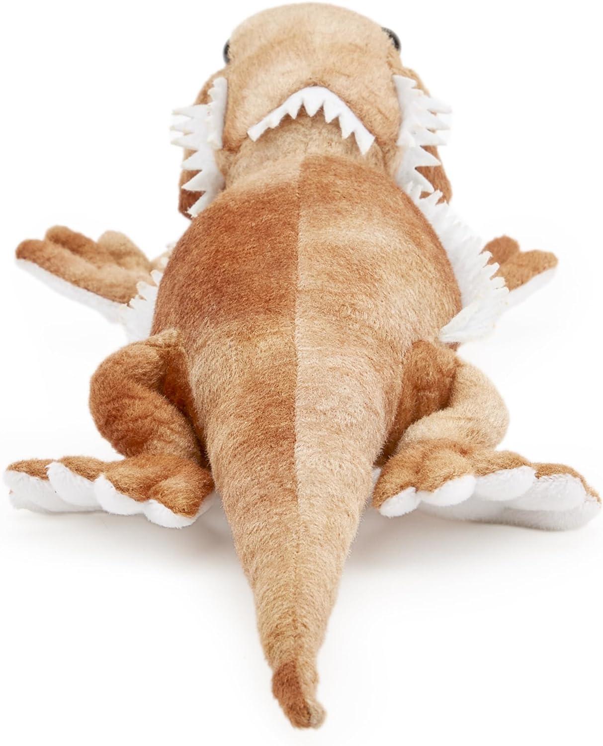 Zappi Co 100% Recycled Plush Bearded Dragon Toy - 34cm Soft Eco ...