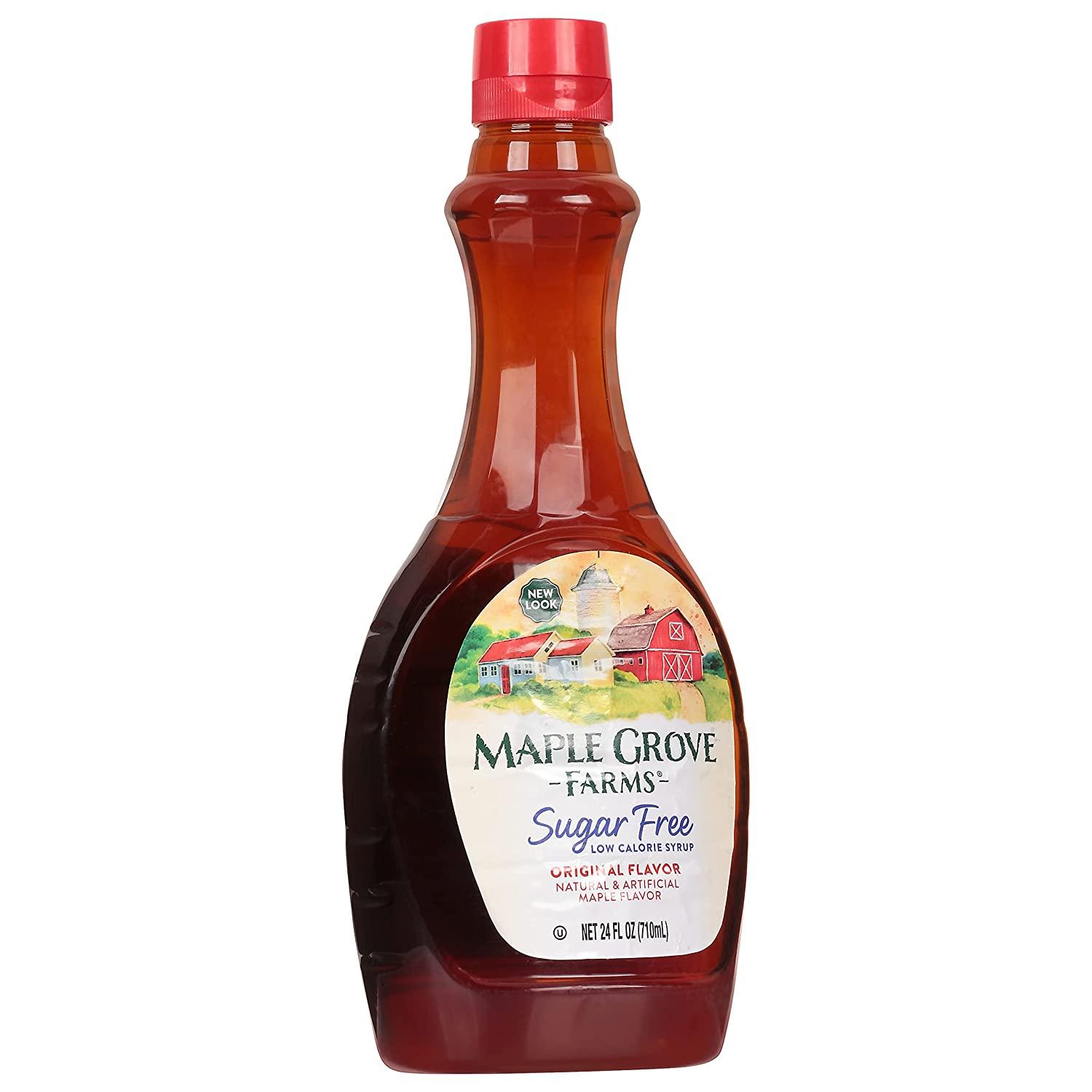 Maple Grove Farms Sugar Free Maple Syrup 24oz - Delicious Sugar-Free ...