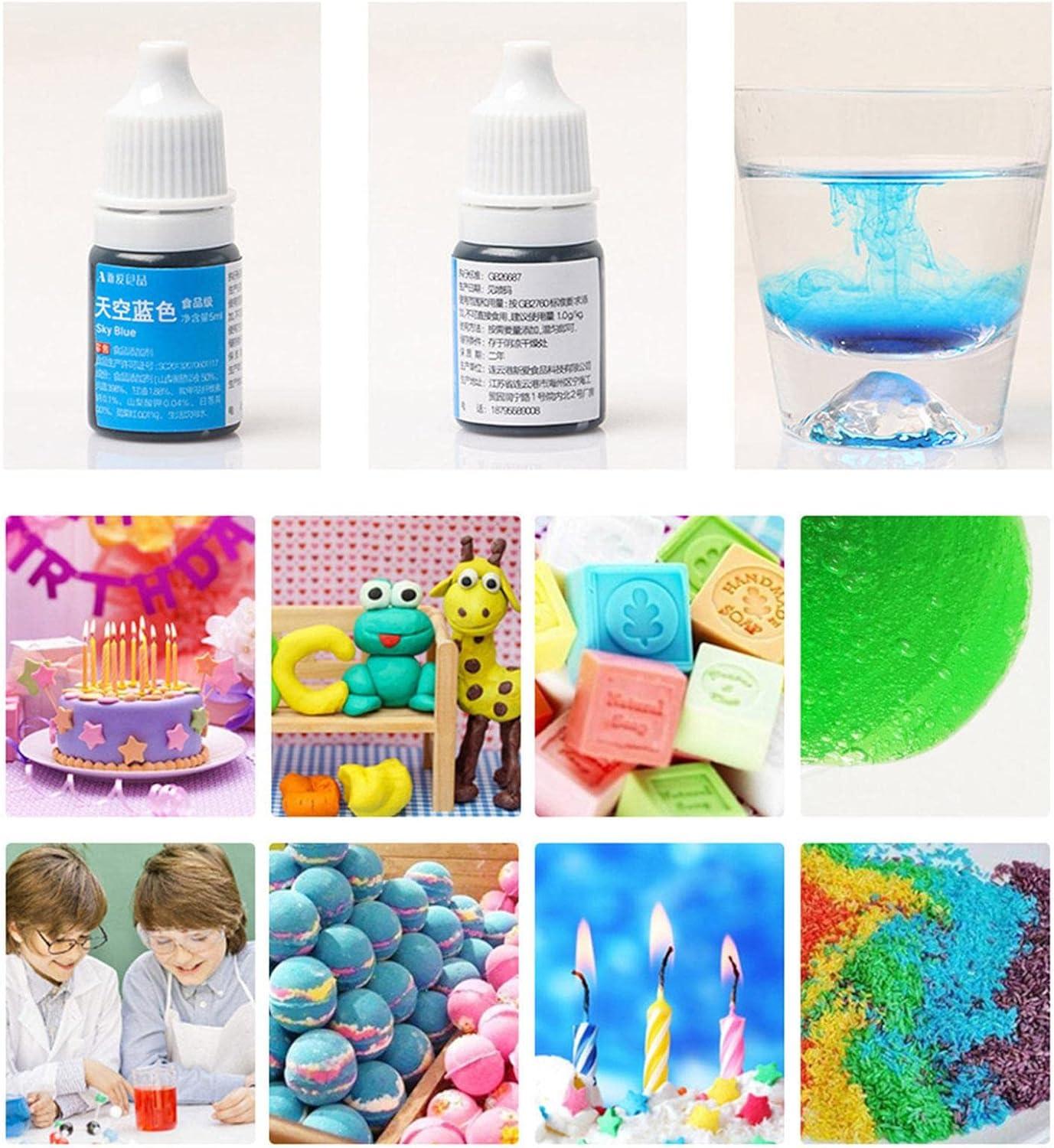 Food Colouring Set 25x10ml Highly Concentrated Colouring Food-grade ...