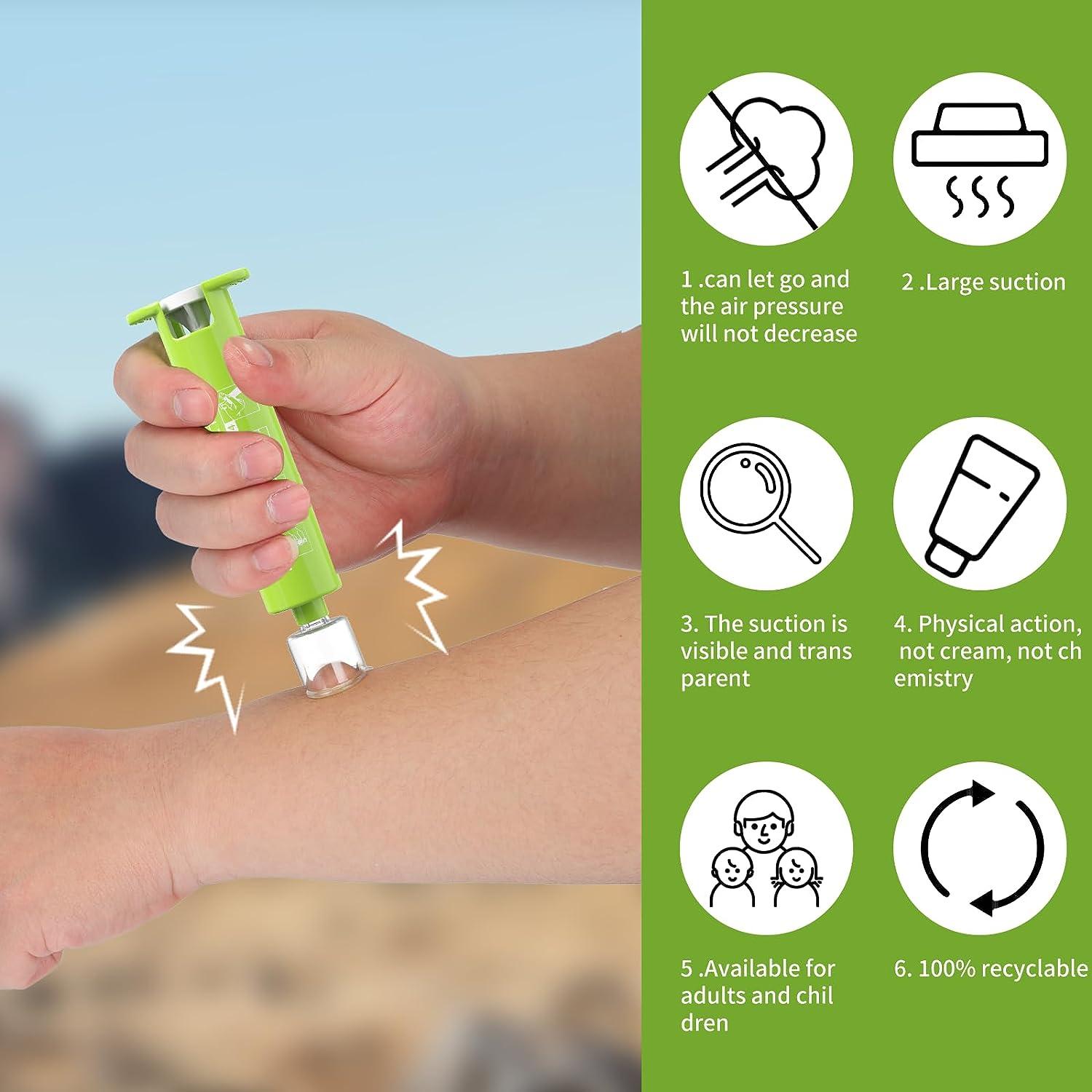 Floverkity Bug Bite Suction Tool - Venom Extractor for Fast Itch Relief ...