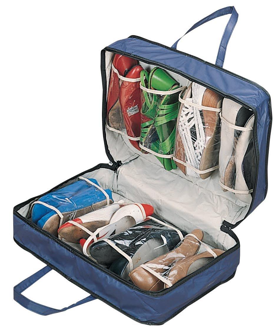 WalterDrake Shoe Storage Travel Bag - One Size Fits All - Blue ...