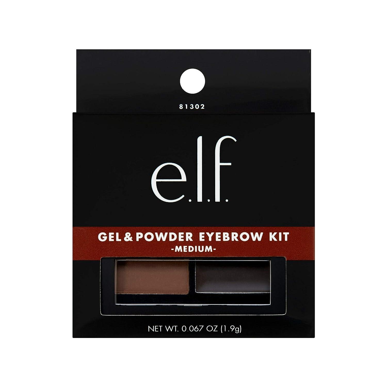 e.l.f. Eyebrow Kit - Medium: Define & Shape Brows for a Polished Look ...