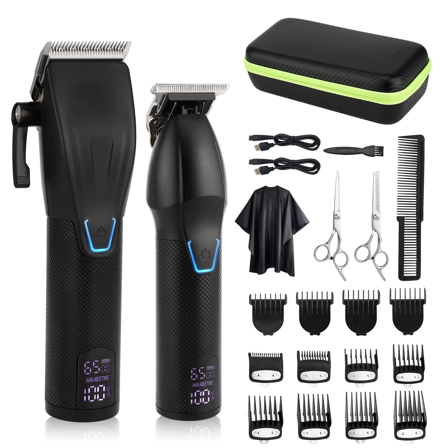 Suttik Professional Hair Clippers & Trimmers Combo Set for Men ...