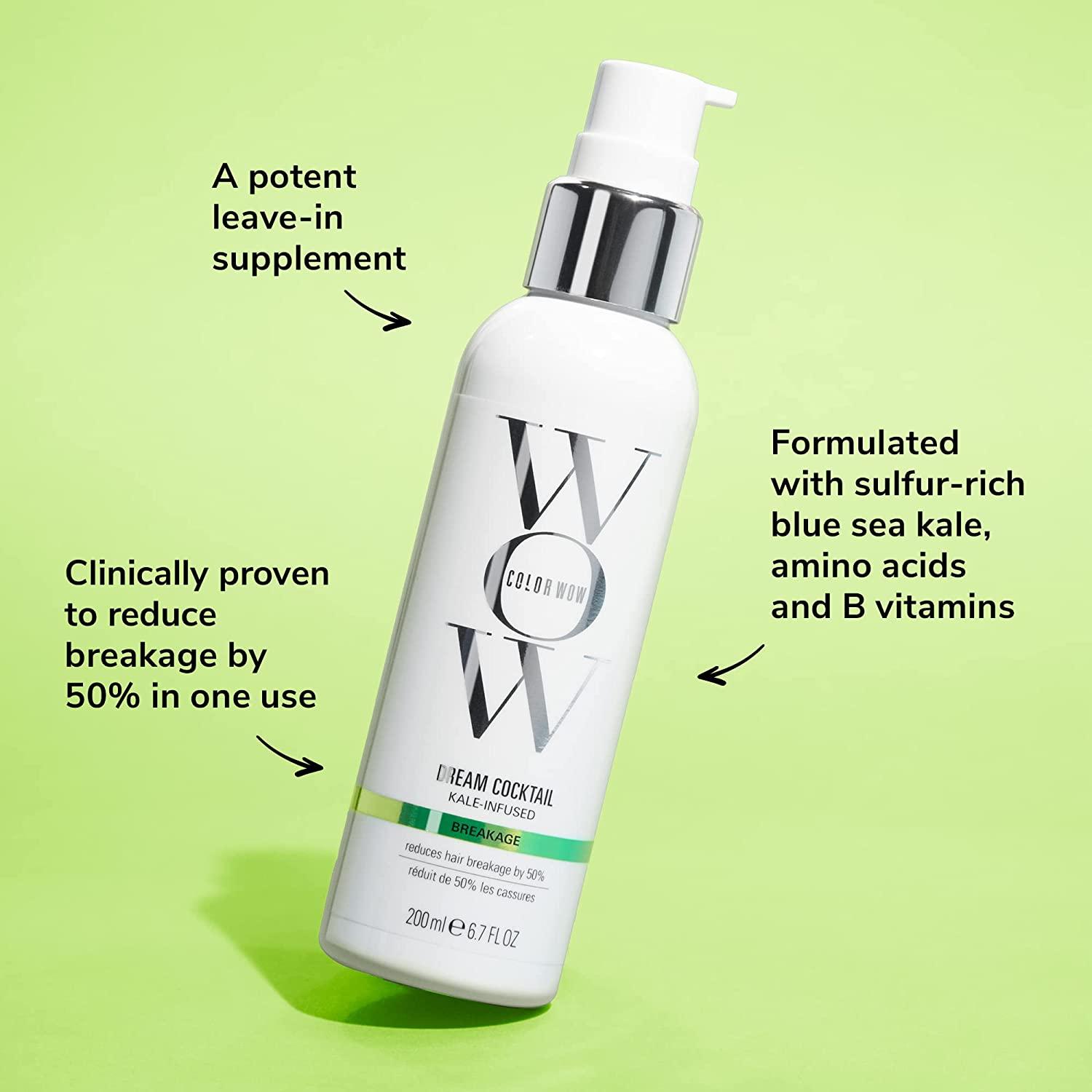 Color Wow Dream Cocktail Kale-Infused - 6.7 Fl Oz | 50% Stronger Hair ...